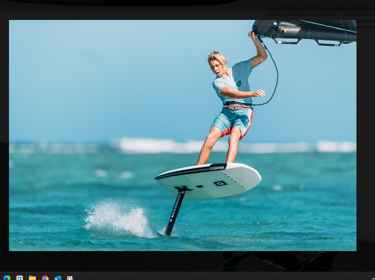 Core Roamer Wing Foil Board - houstonkiteboarding