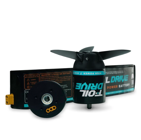 Foil Drive Max High Power Battery & High Power Motor Bundle Three Blad ...
