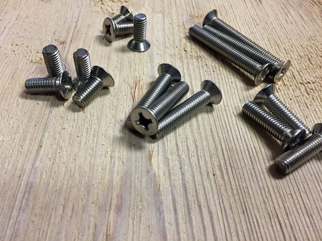 M8 Flat Head Bolt Hydrofoil Mounting Replacement Hardware ...